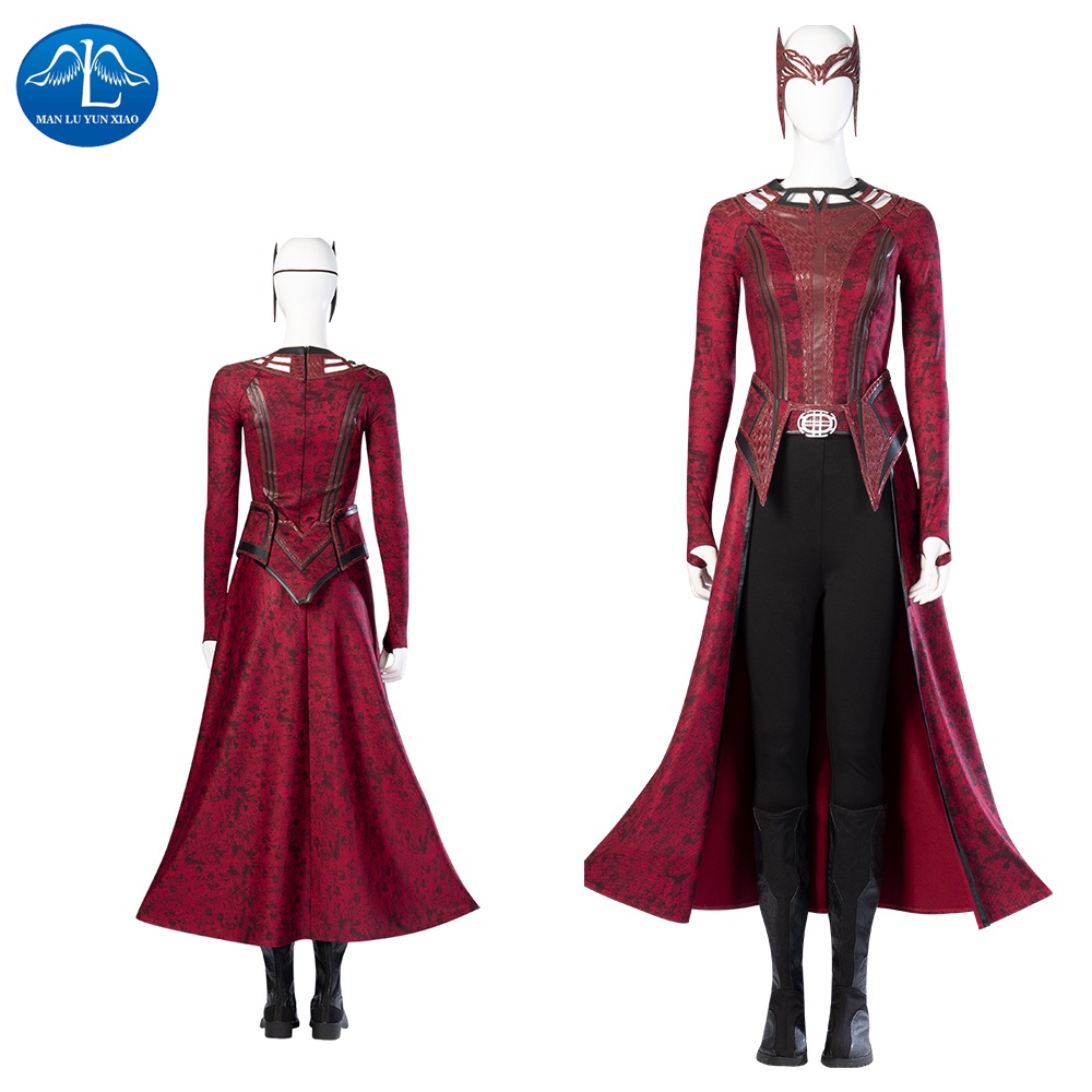 Scarlet Witch Cosplay Wanda Cosplay Costume Doctor Strange In The ...