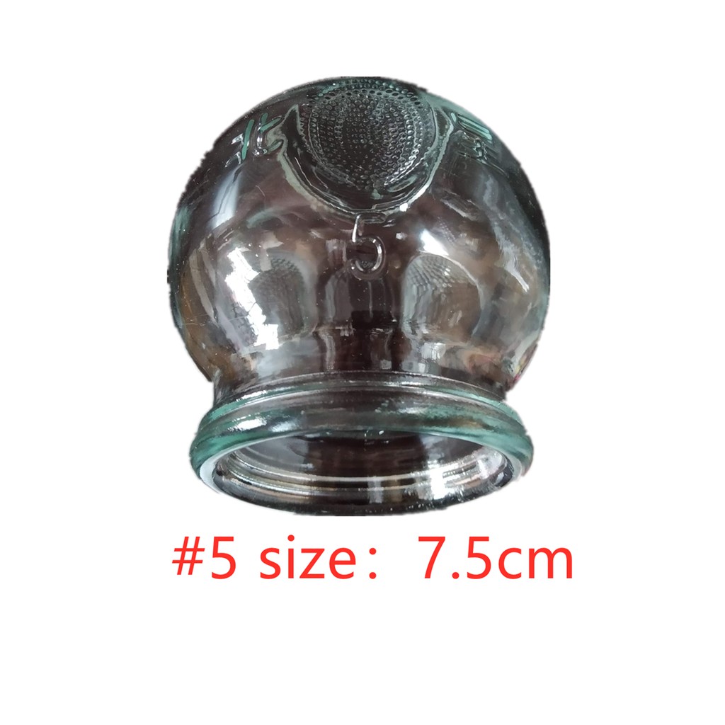 Ventusa glass for back massage size #1 #2 #3 #4 #5 | Shopee Philippines