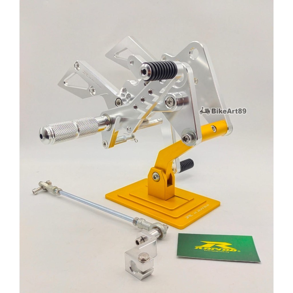 Racing Footrest RS150 Rapido Single Footrest RS150 Honda 150 Feet Tread ...