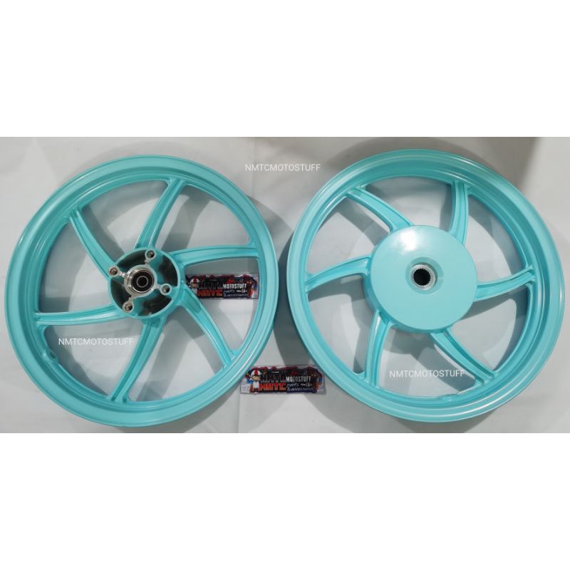 G REN GR6 MAGS PAIR F185X14/R215X14 CLICK125I/150I V1/V2/V3 W/ BEARING ...