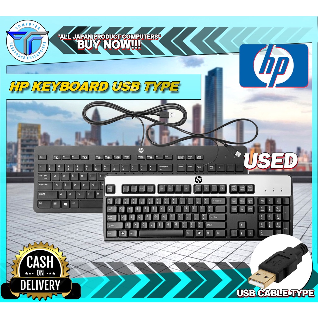 USB HP KEYBOARD 5PCS per BUNDLE | Shopee Philippines
