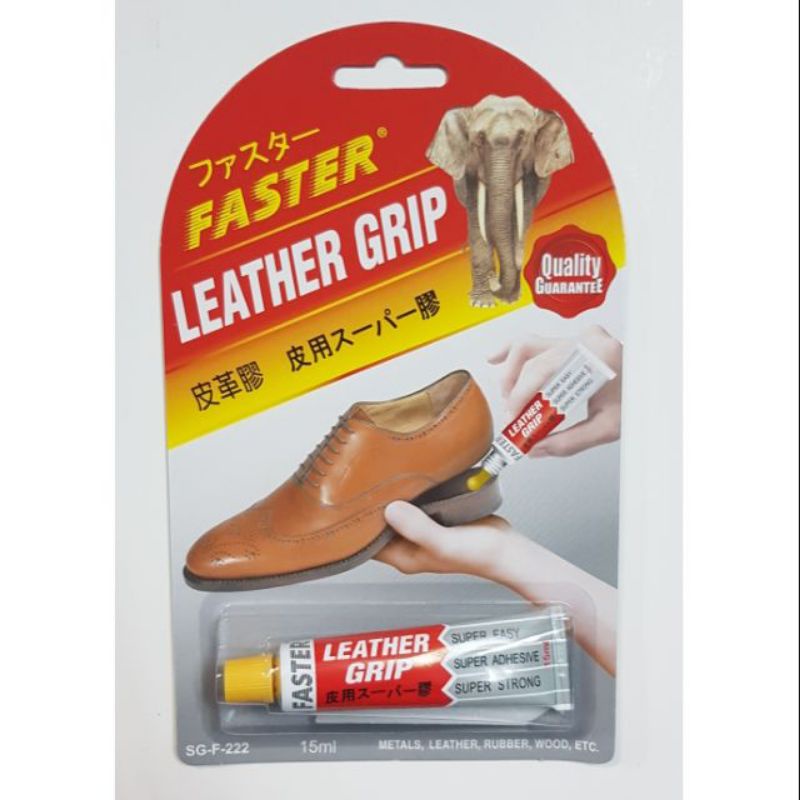 Faster Leather Grip 15ml (For Leather, Metals , Rubber, Wood) | Shopee ...