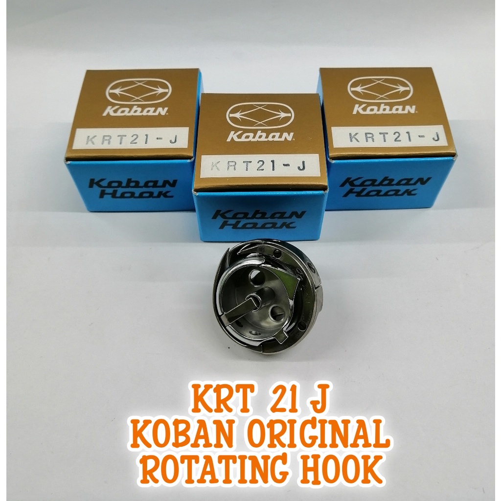 KOBAN JAPAN ORIGINAL KRT 21 J ROTATING HOOK (STANDARD TYPE WITH SHANK) | Shopee Philippines