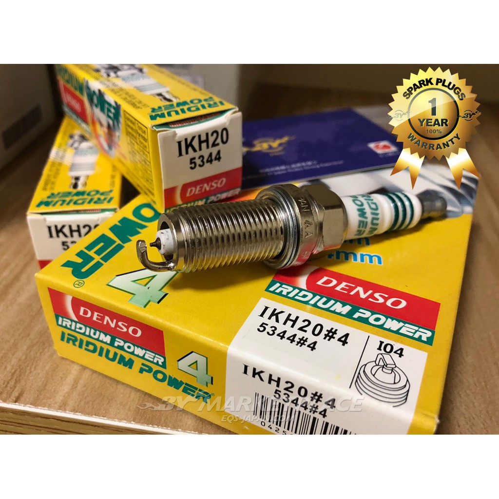DENSO (4pcs) IRIDIUM SPARK PLUG IKH20 For TOYOTA INNOVA 2.0 | Shopee ...