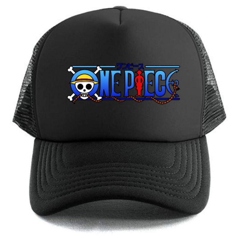 ONE PIECE LOGO TRUCKER CAP | Shopee Philippines