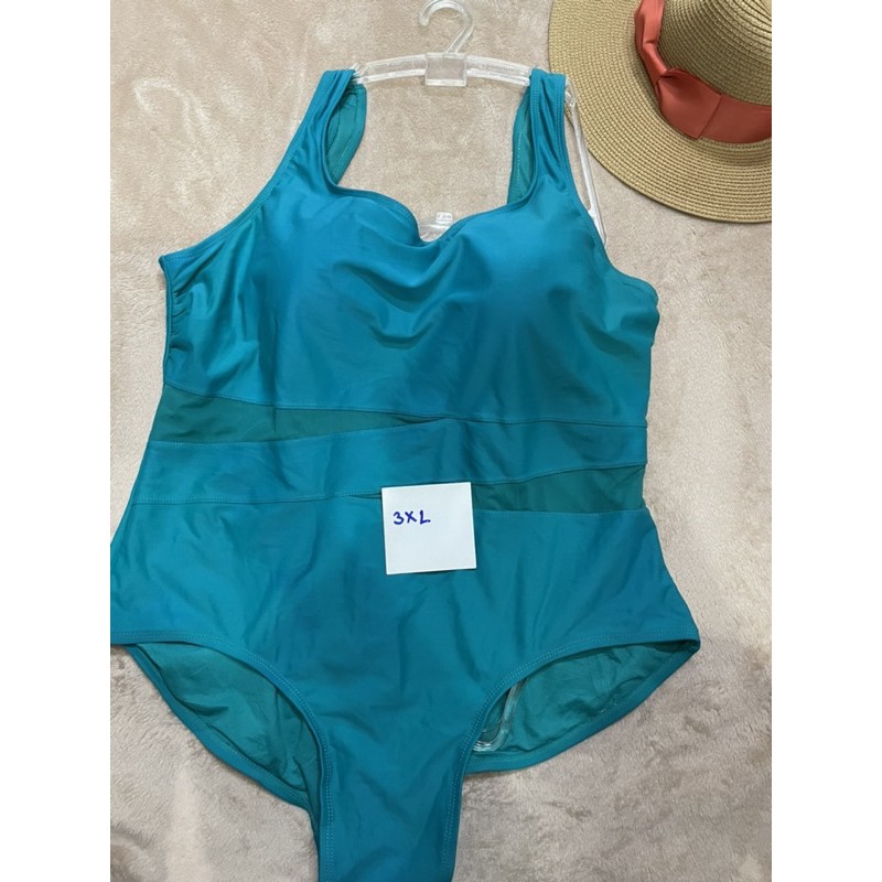Second Hand Women's Swimwear Large Size One Piece Two Bikini | Shopee ...