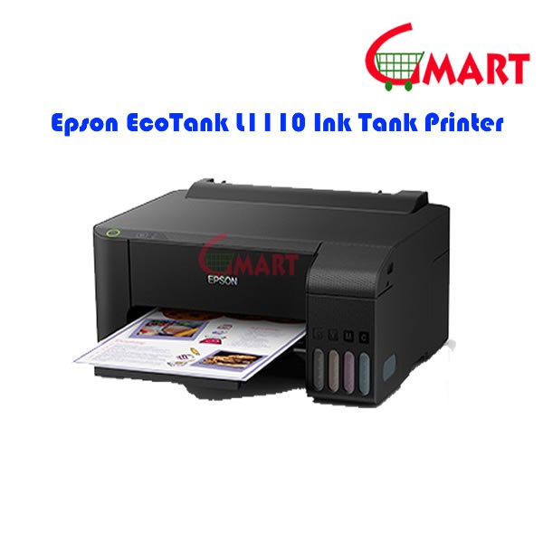EPSON ECOTANK L1110 INK TANK PRINTER EPSON NO SCANNER WITH INK (ABLE TO ...