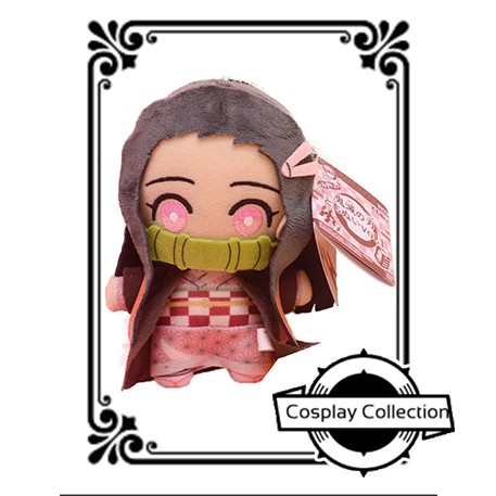 Plushie ] Cute Nezuko Kamado Kimetsu No Yaiba Stuff Toy | Shopee ...