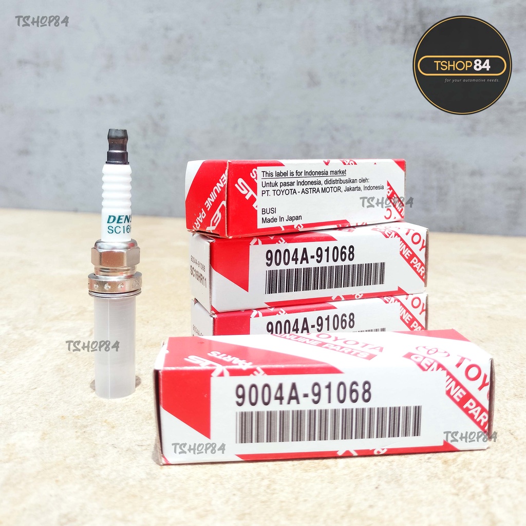 TOYOTA Spark Plug Iridium 9004A-91068 AVANZA YARIS ECHO VIOS 2018 ...