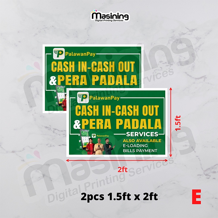 Business Tarpaulin - Palawan Pay 3ft x 2ft / 1.5ft x 2ft | Shopee ...