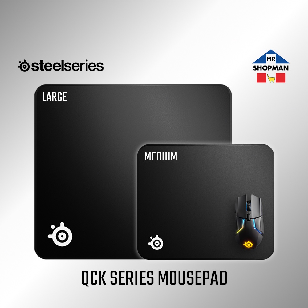 Steelseries Mousepad QcK Heavy / Qck Edge / Qck Black Gaming Mouse Pad ...