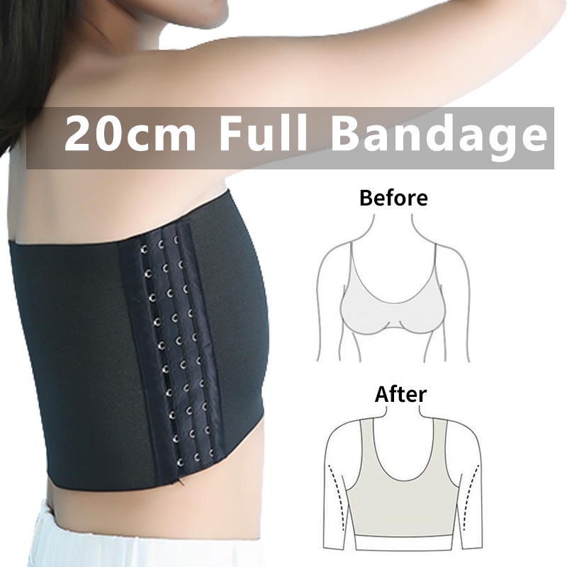 28-53 Inches Bust Size Full Bandage Tube Chest Binder Garter 3 Row ...