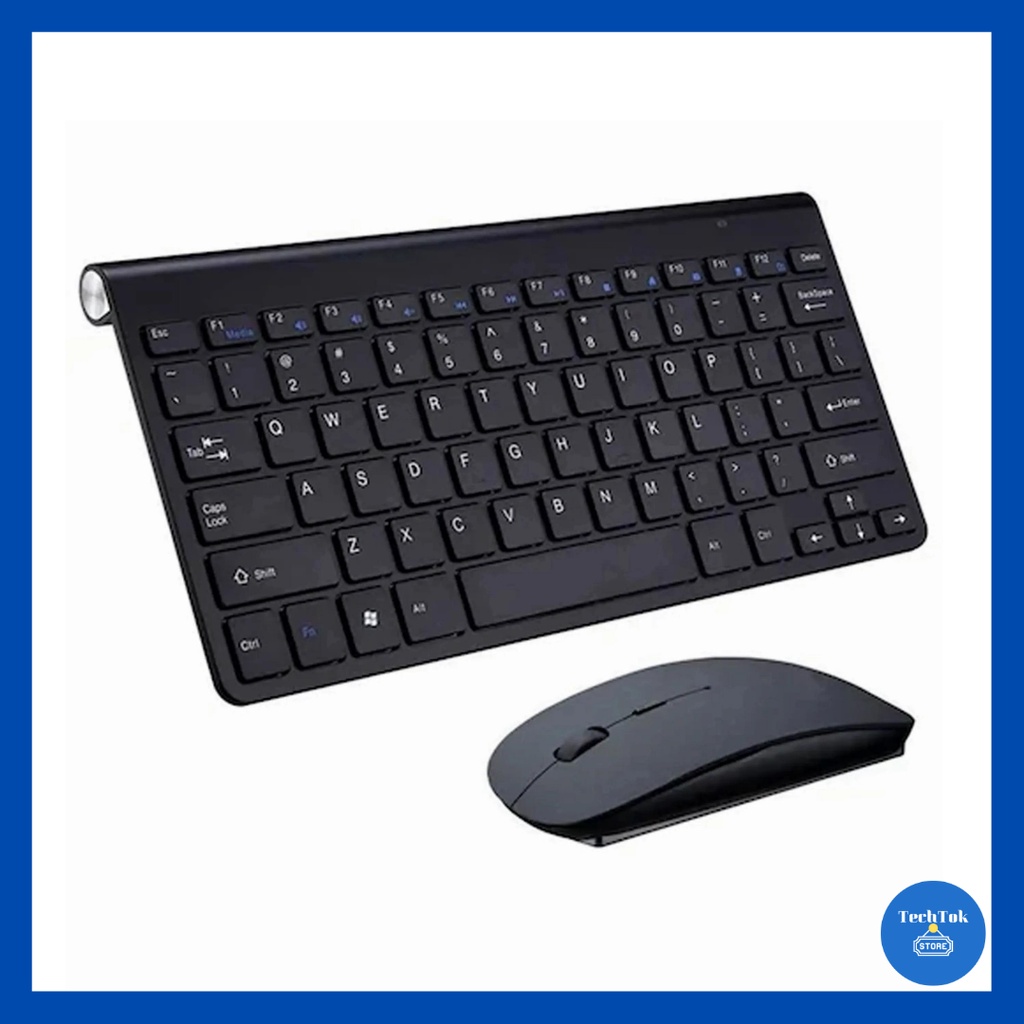 TechTok 2.4G Wireless Keyboard and Mouse Set | Keyboard Mouse Combo Set ...
