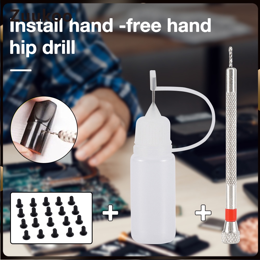 General Purpose Piercing Tools Sets Lubricating Tools Drilling Handle ...