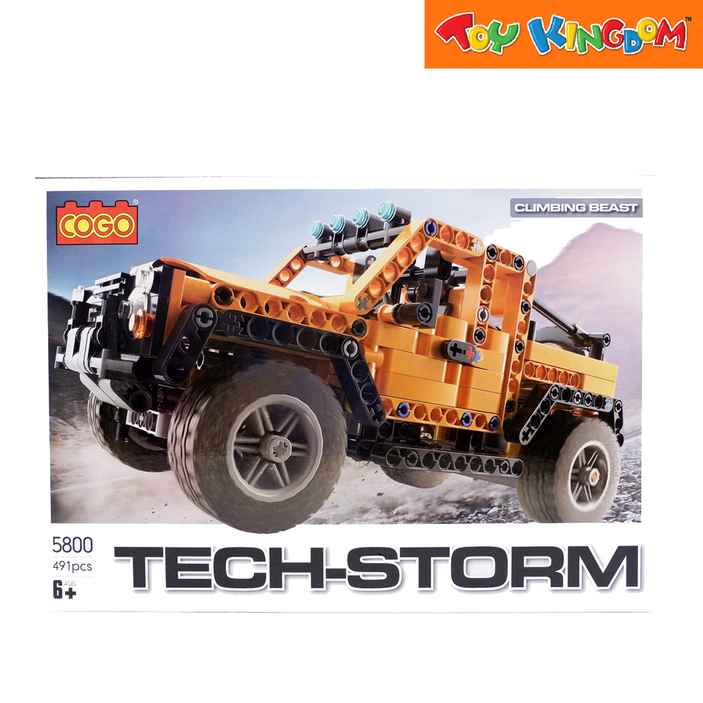 Cogo Tech-Storm Climbing Beast Building Blocks | Shopee Philippines