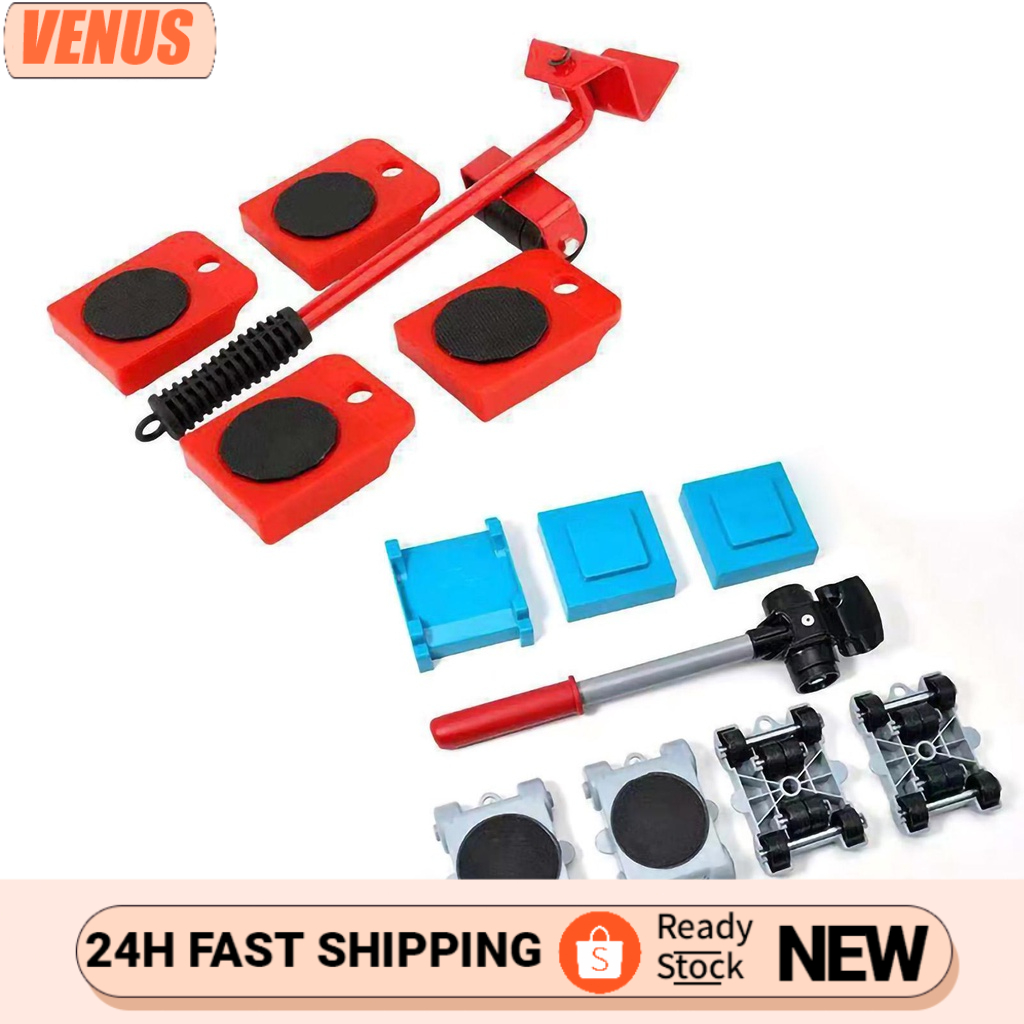 VENUS Triangle Heavy Duty Furniture Lifter Iron ABS PVC Moving Dolly ...