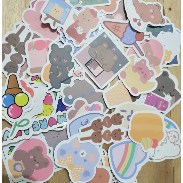 CherryCrafts 20 pieces Random Cute Stickers | Shopee Philippines