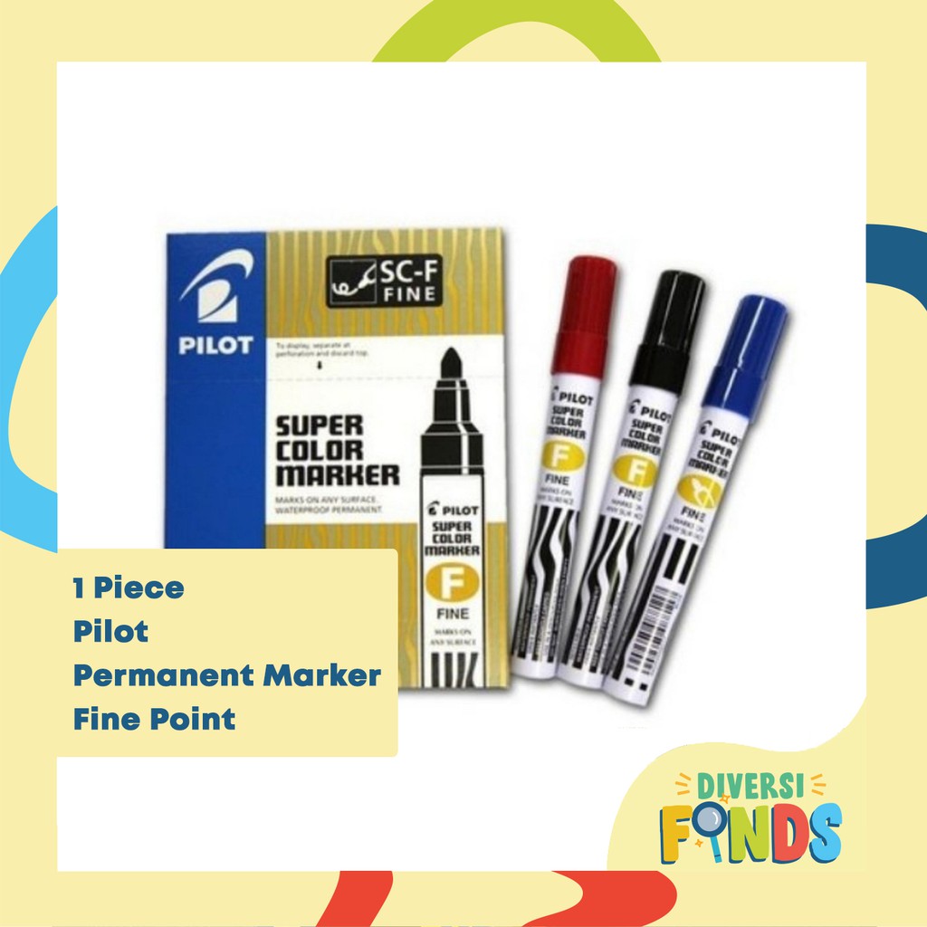 Pilot Marker Pentel Pen Fine and Broad Point | Shopee Philippines