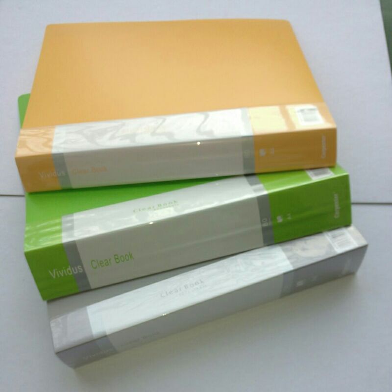 Clear Book A4 and long size - 60 / 80/ 100 pockets- CLEARBOOK JTAL ...