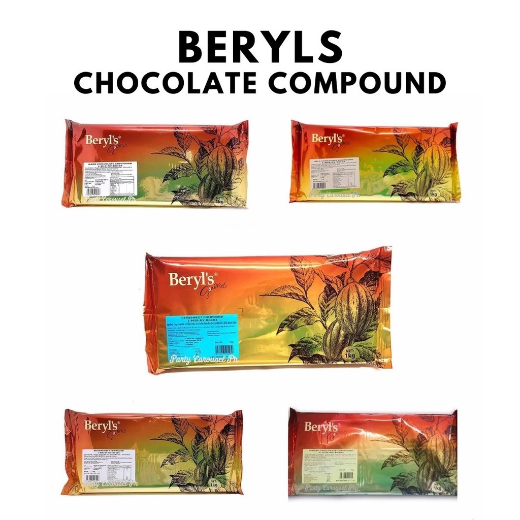 Beryls Chocolate Compound 1 Kilo | Shopee Philippines