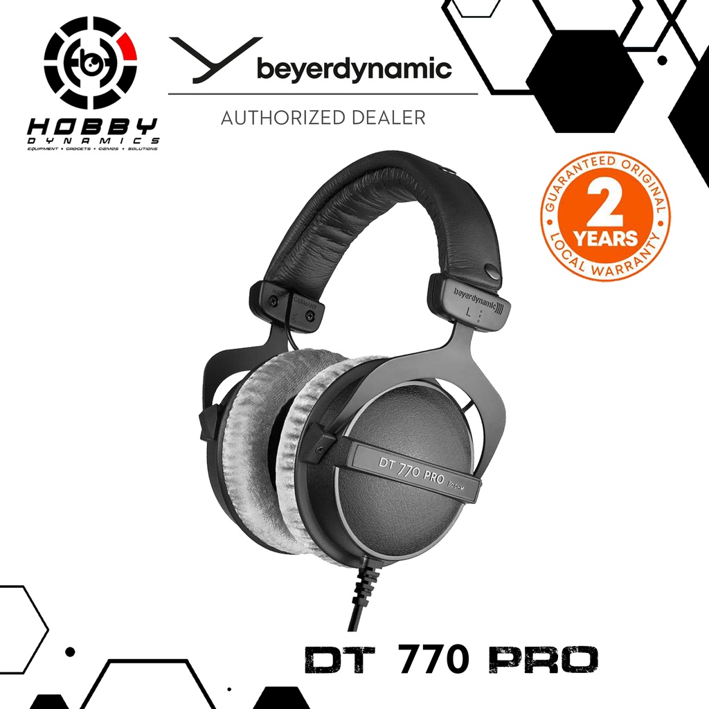 beyerdynamic DT770 PRO Closed Back Studio Headphones (32ohm / 80ohm ...