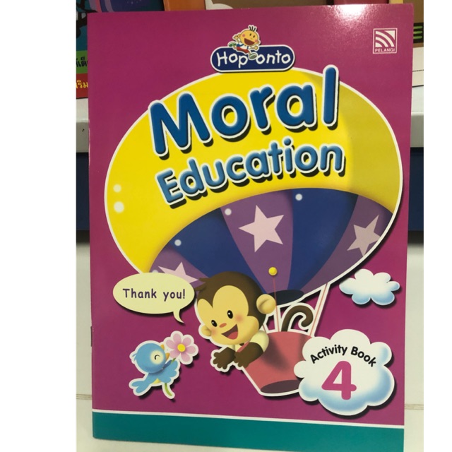 Moral Education Activity book4 Kindergarten Textbook (Perelangi ...