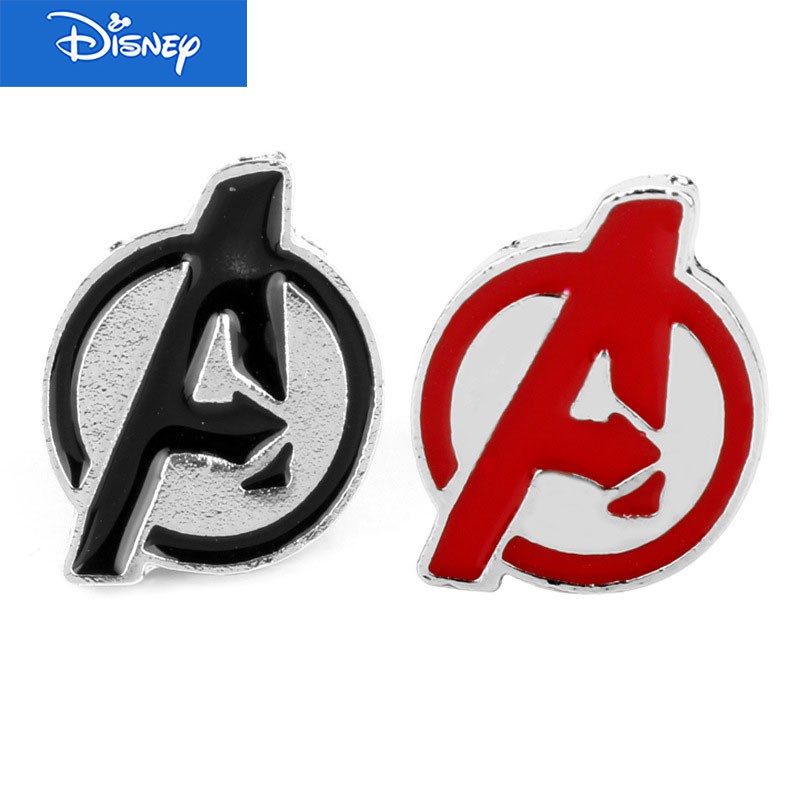 Disney Marvel Avengers Logo Superhero Enamel Shield Pin Badge Fashion ...