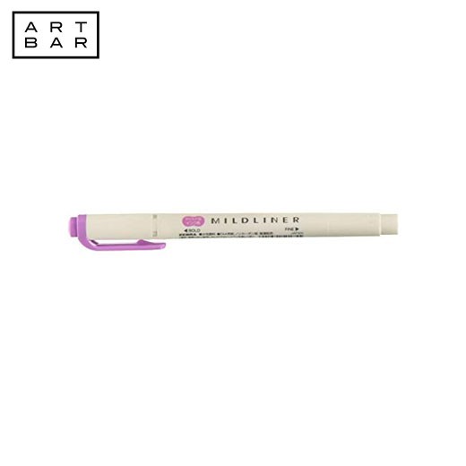 Zebra Mildliner Double Tip Highlighter Wkt7-Mmz Purple - Art Bar PH ...