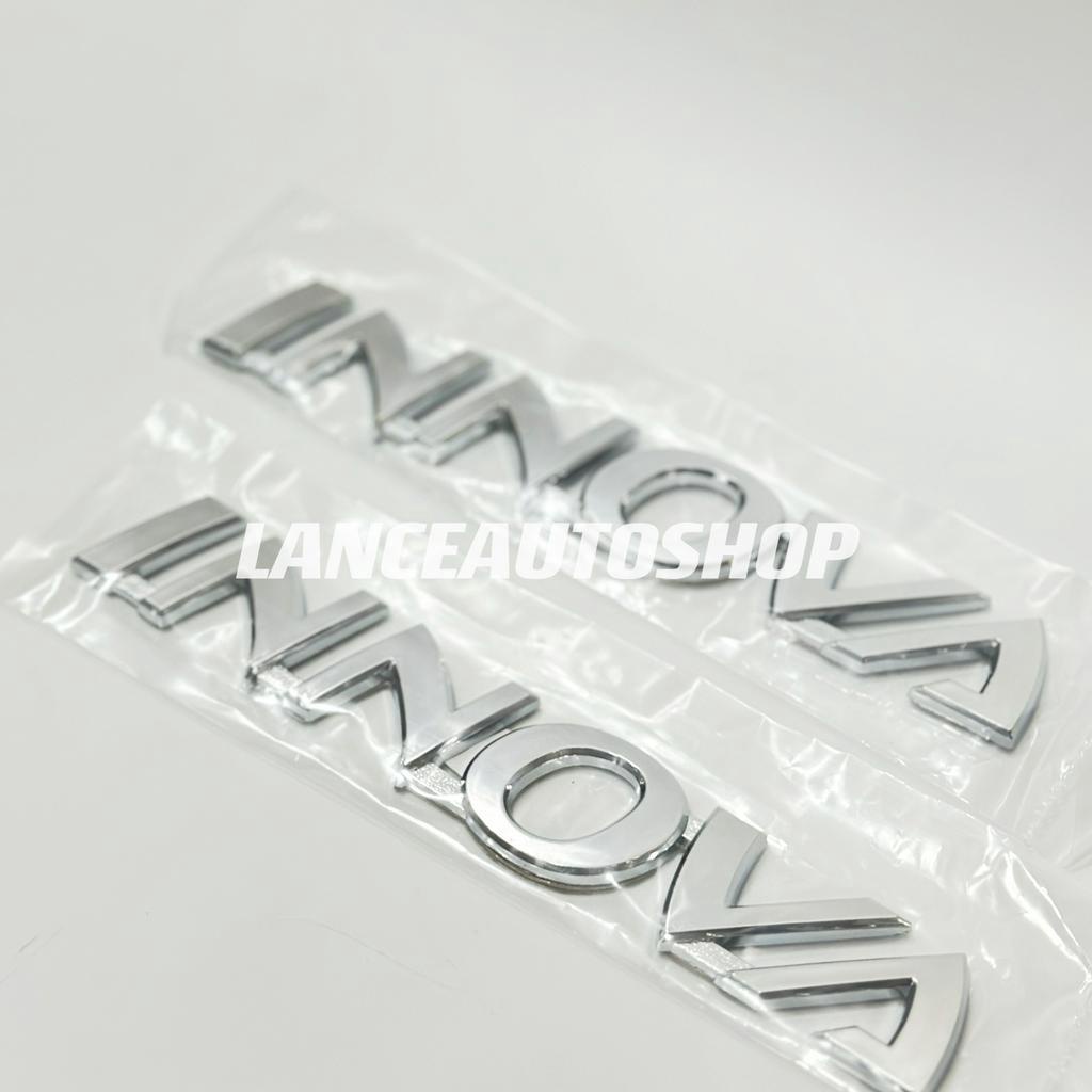 INNOVA Logo Letter Emblem Innova Auto Rear Trunk Lid Emblem Innova ...