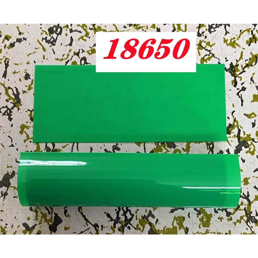 100PCS 72*30mm Li-ion 18650 Battery Wrap PVC Heat Shrink Tubing Precut ...