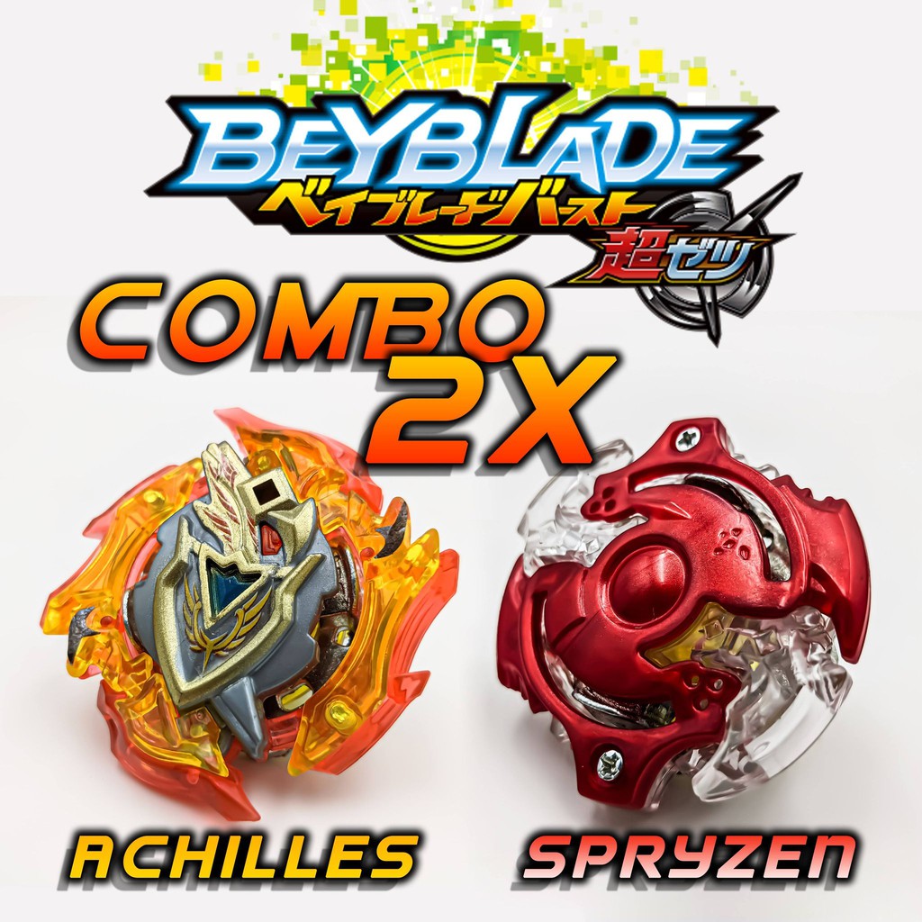 Set of 2 BeyBlade Spinners - For Z Achilles Spinners | Shopee Philippines