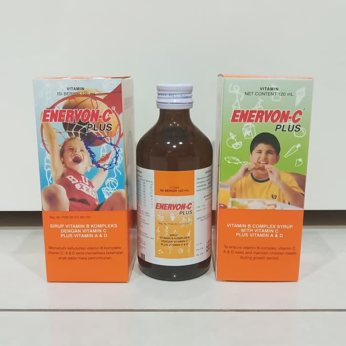 Enervon C Syrup / Vitamin C / Vitamin C Children / Vitamin Syrup - 120 ...
