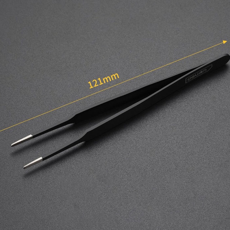 Deli 3Pcs/Set Anti-static Precision Tweezer Set Industrial Repair ...