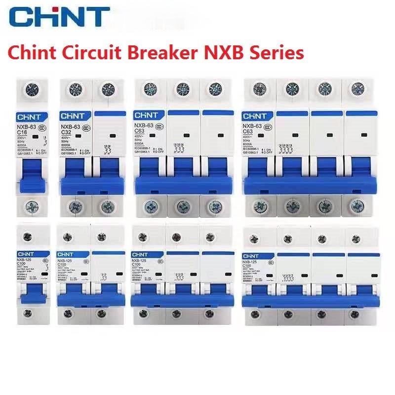 CHINT Electric Circuit BreakerNXB-63 3P (10A-63A) high current (NXB125 ...