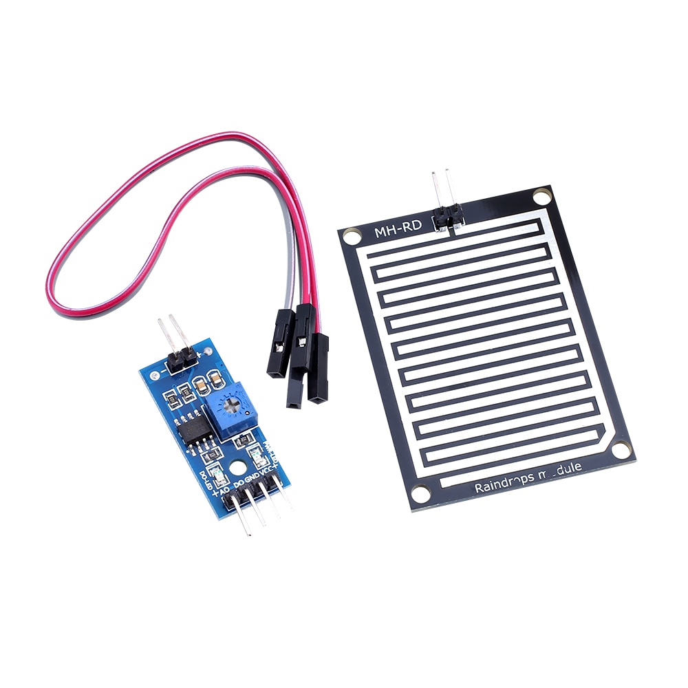 1setlot Snowraindrops Detection Sensor Module Rain Weather Module Humidity For Arduino 