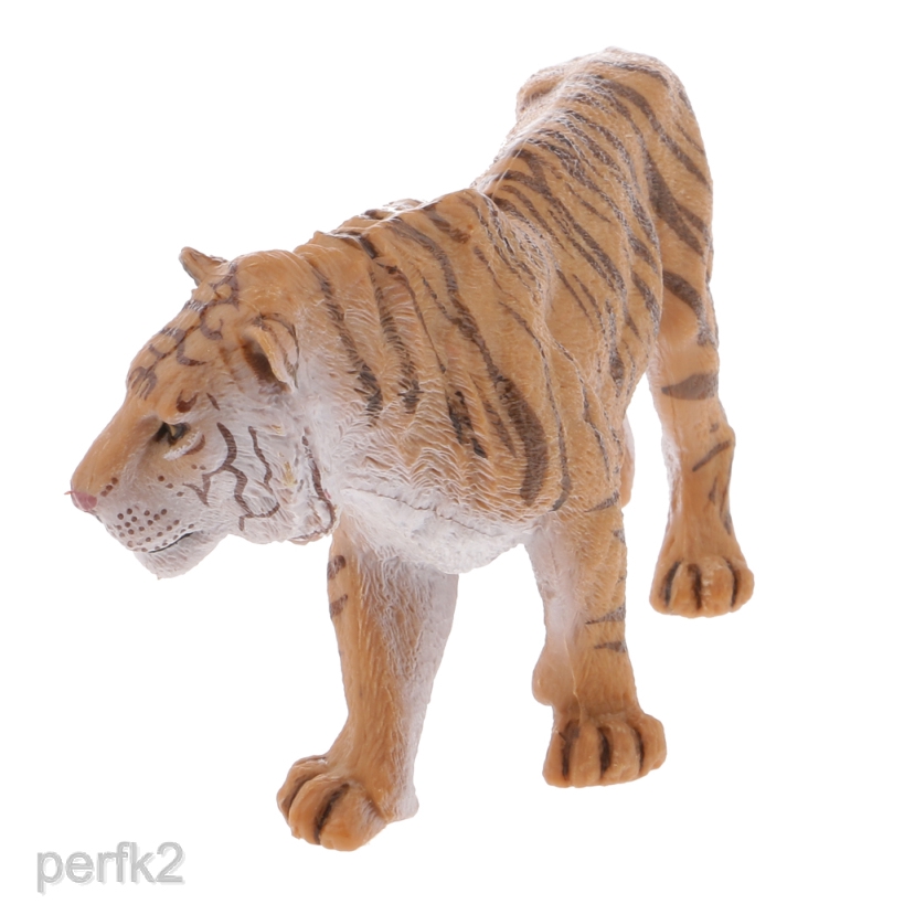 Realistic Tiger Male Animal Figurine Model Action Figure Kids Toy Gift ...