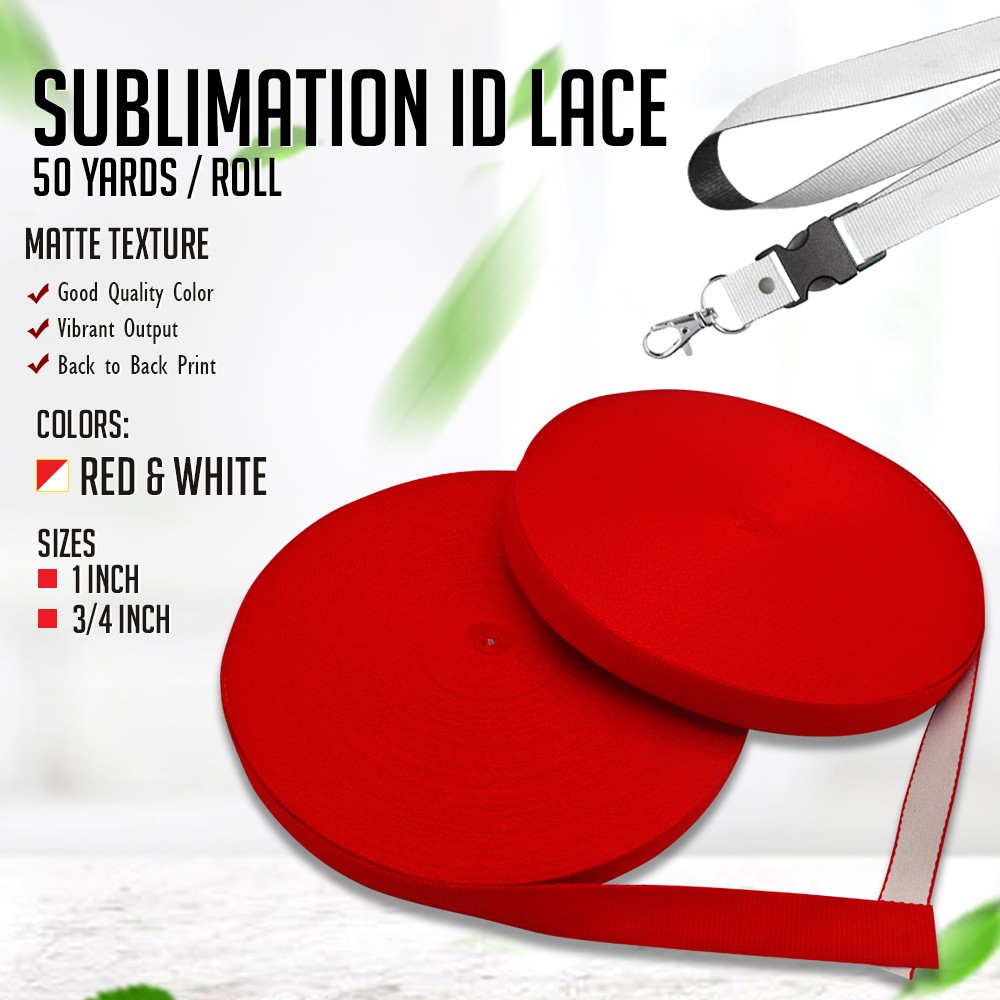 Sublimation Printable ID Lace Lanyard Printable (50yards/roll) | Shopee ...