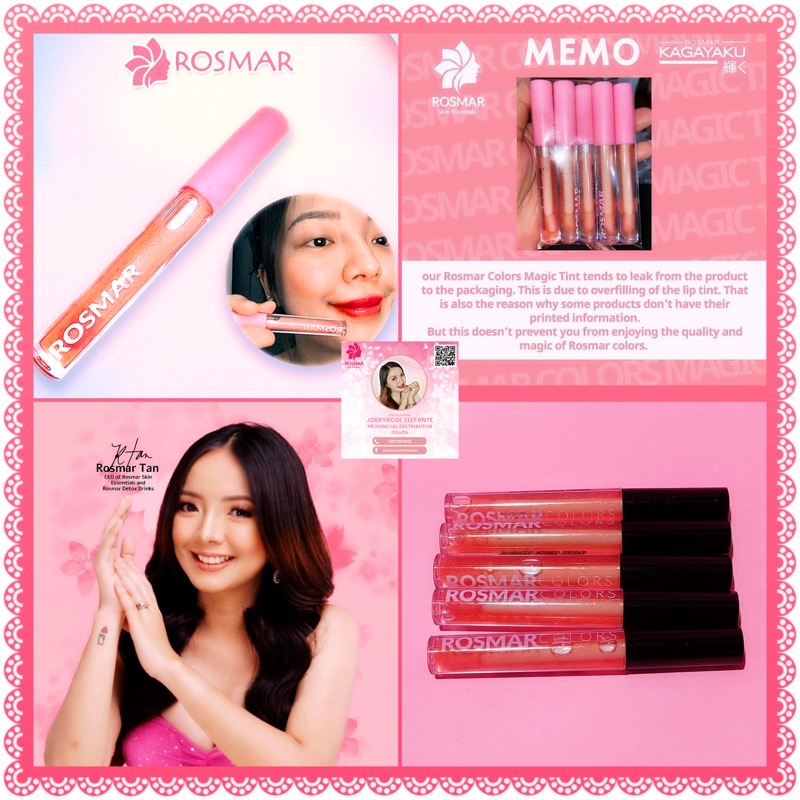 ROSMAR KAGAYAKU MAGIC GLOSS TINT (COD & ONHAND) | Shopee Philippines