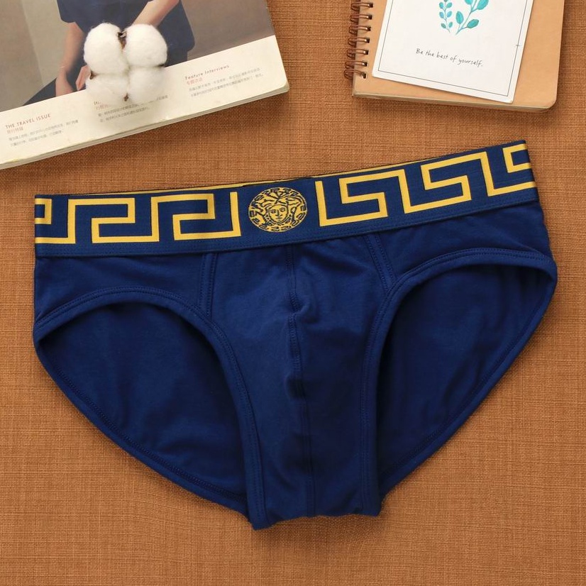 Ver Men Quality Plain Cotton Briefs Man Undies Underwear Innerwear ...