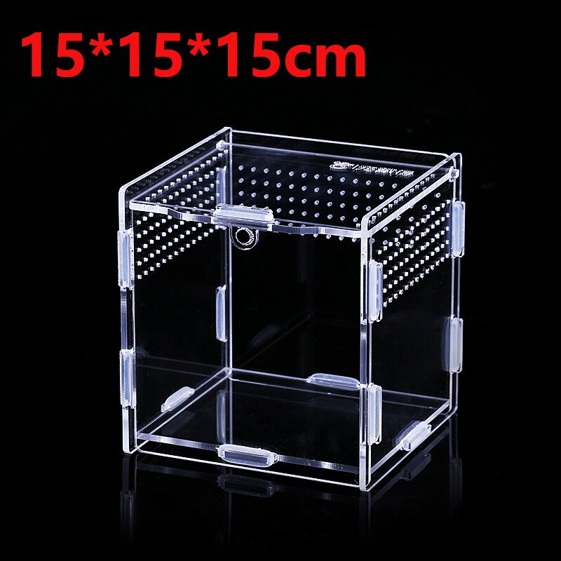 HOT Reptile Breeding Box Terrarium Cage Tank for Tarantula Scorpion ...