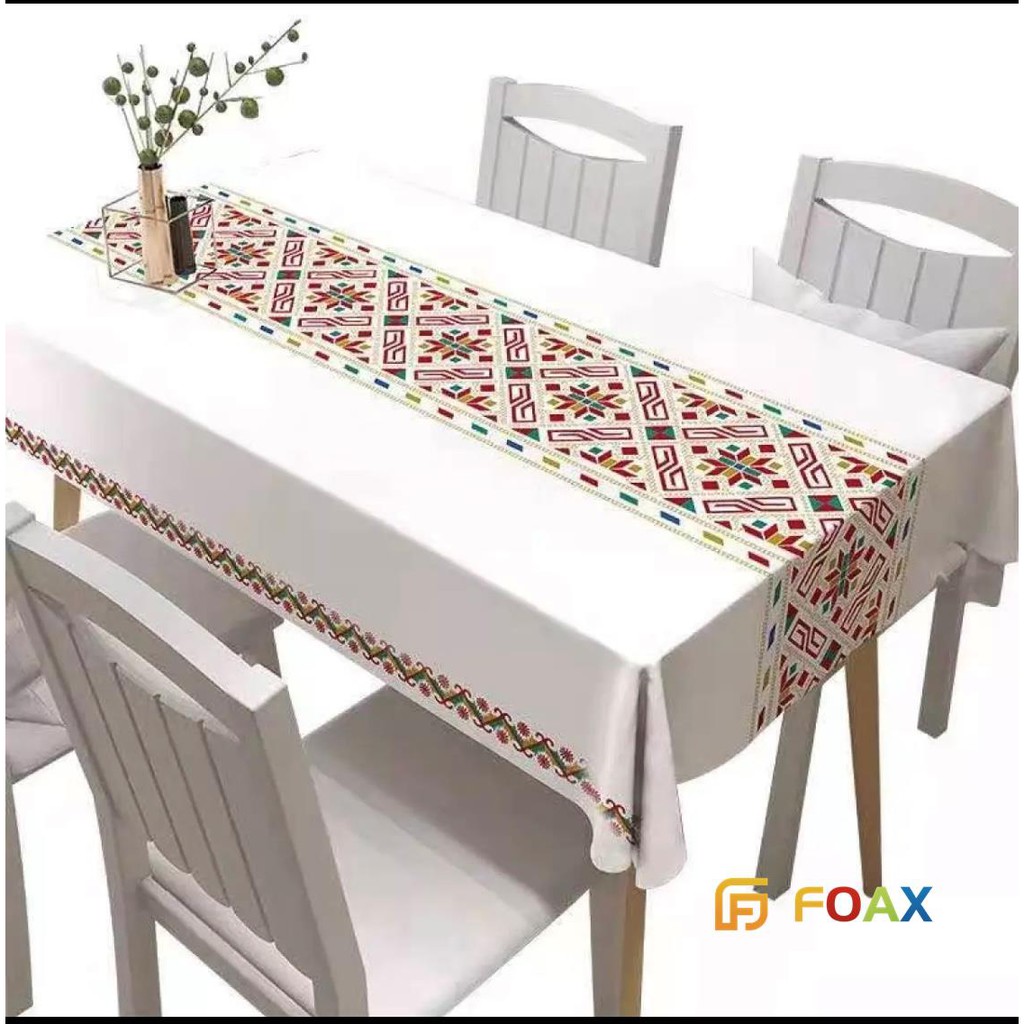 MANTEL/Vinyl Tablecloth Rectangle Waterproof Table Cover Oil-Proof Wipe ...