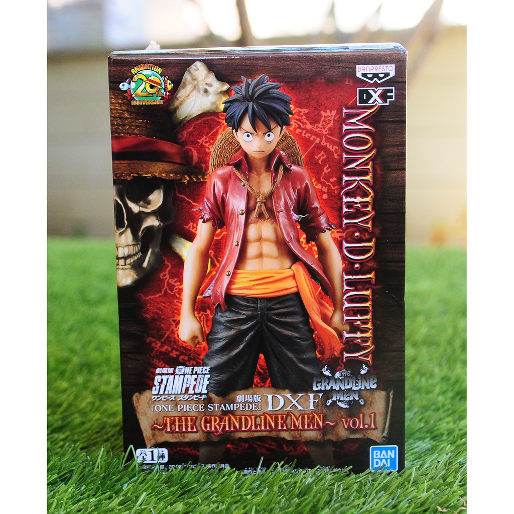 DXF Luffy 2nd Hand Authentic Gold Cat Lot JP Stampede The Grandline Men ...