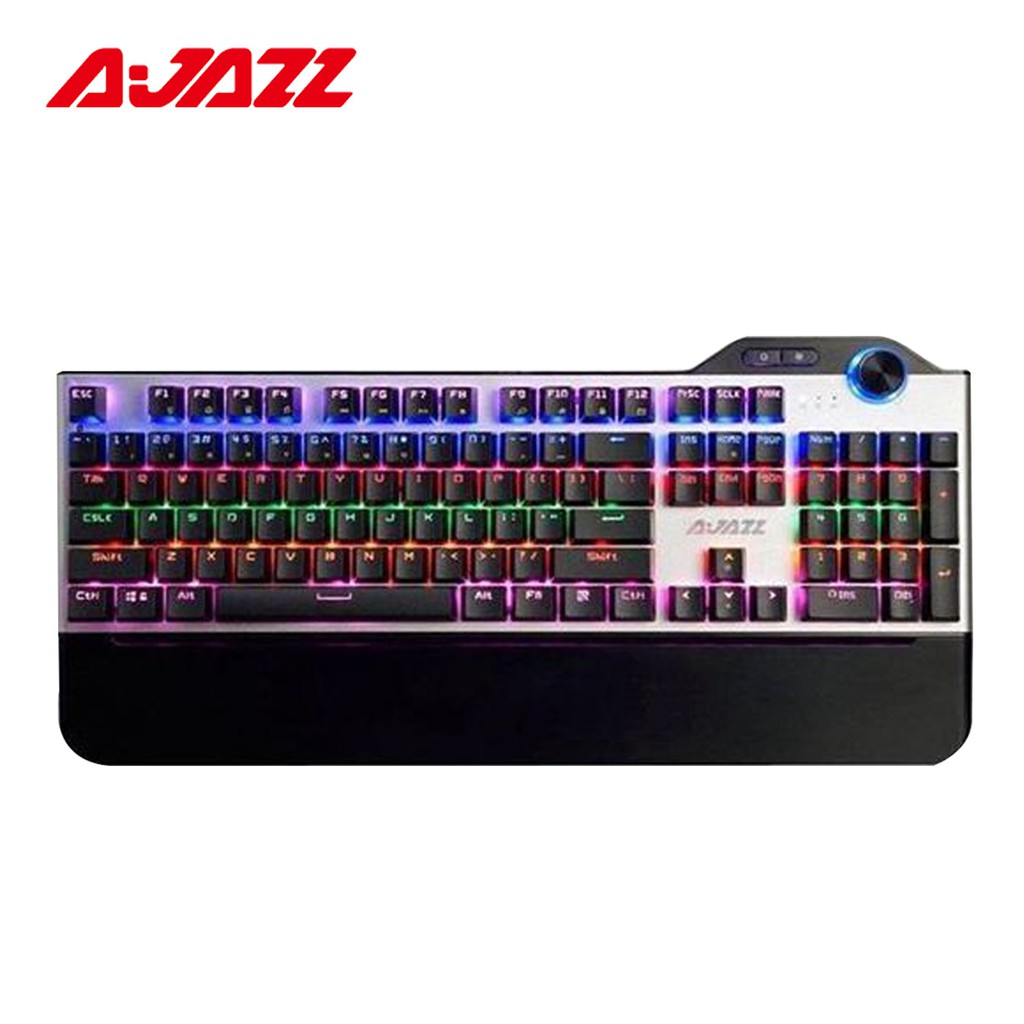 AJAZZ AK35 Assassin Full RGB Mechanical Keyboard (Brown Switch) (Black ...