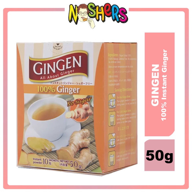 Noshers Gingen Instant Ginger Tea 100% Sugarfree Ginger No Sugar ...