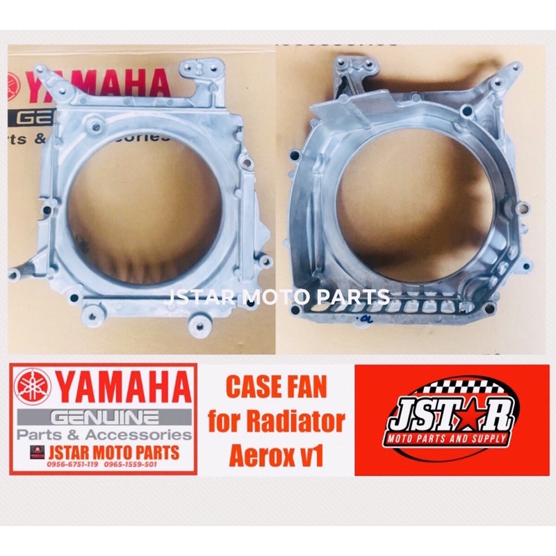 CASE FAN FOR RADIATOR AEROX V1 V2 / NMAX V1/ Nmax V2 V3 YAMAHA GENUINE ...