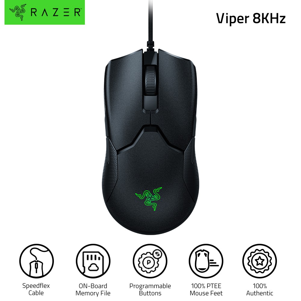 Razer Viper 8KHz Ambidextrous Wired Gaming Mouse | Shopee Philippines