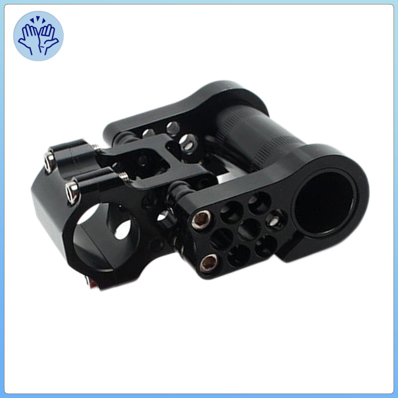 Bike Handle Bar Extender Aluminum Alloy Double Stem Riser Handlebar ...