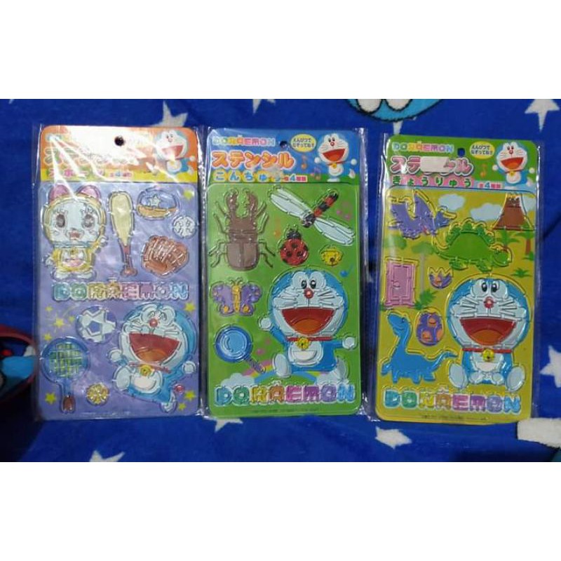Doraemon stencils drawing guide | Shopee Philippines