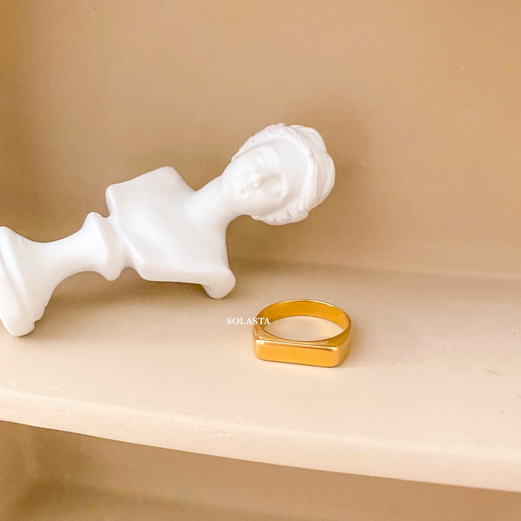 Solasta Premium - Esther Signet Ring | Shopee Philippines