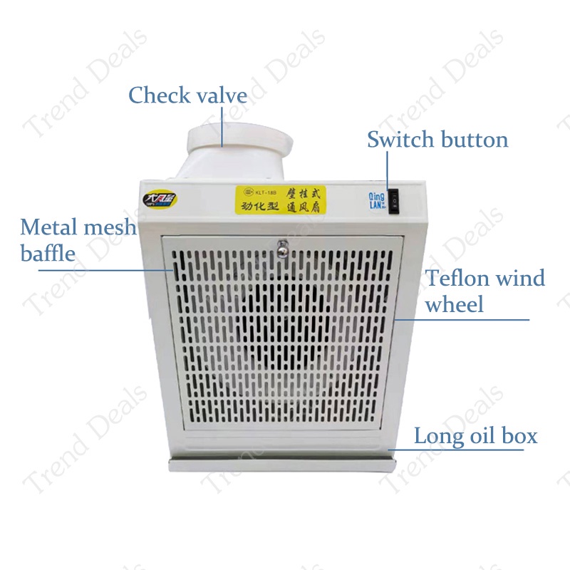 Small range hood Household Wall-Mount High Top suction For Kitchen Oil ...